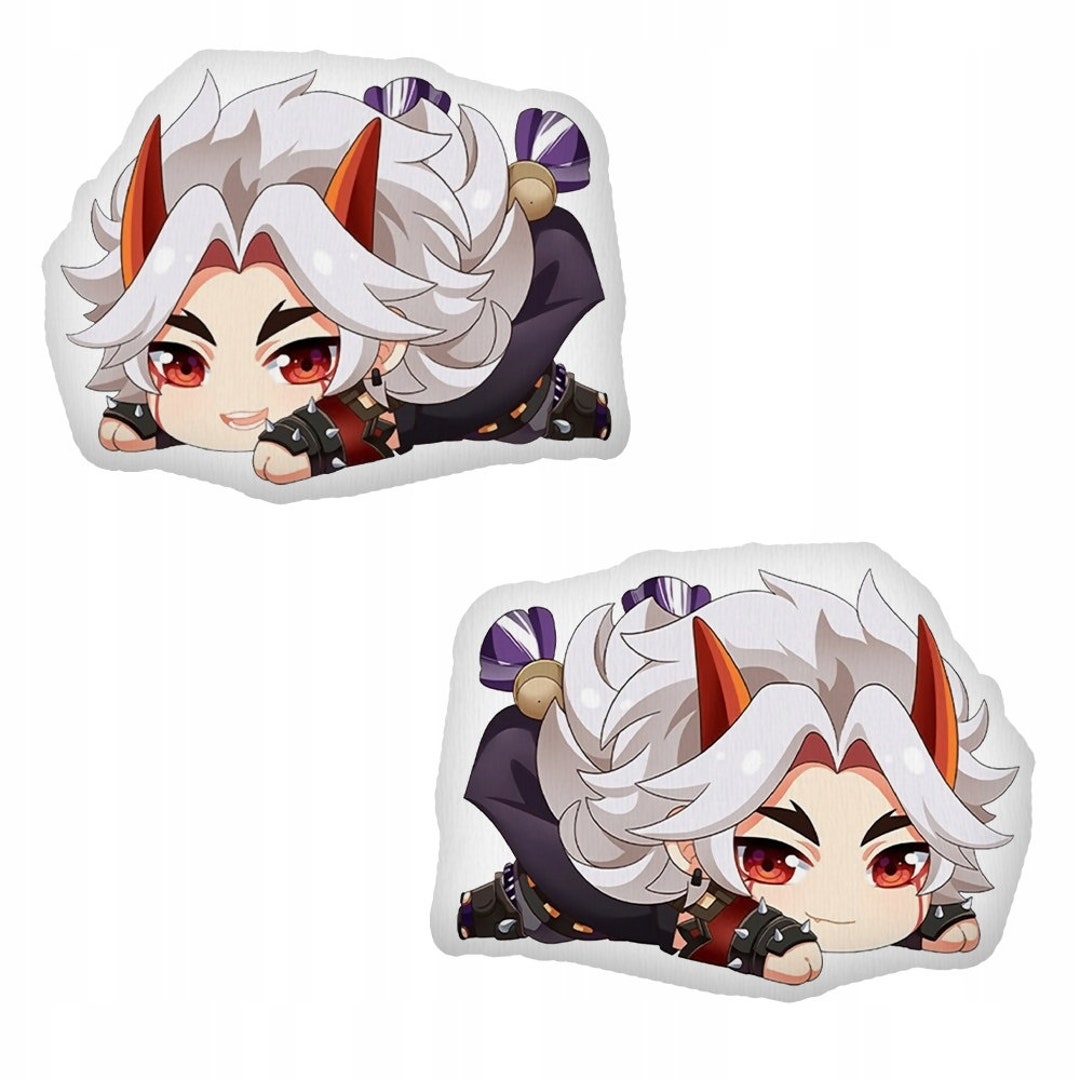 Pillow Chibi Genshin Impact Arataki Itto - Etsy