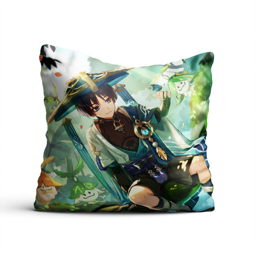 Pillow Genshin Impact Wanderer Scaramouche - Etsy