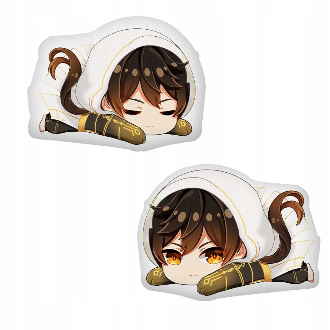 Pillow Chibi Genshin Impact Zhongli Archon Morax - Etsy