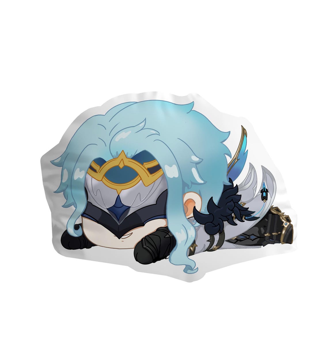 Pillow Chibi - Genshin Impact Il Dottore - Etsy