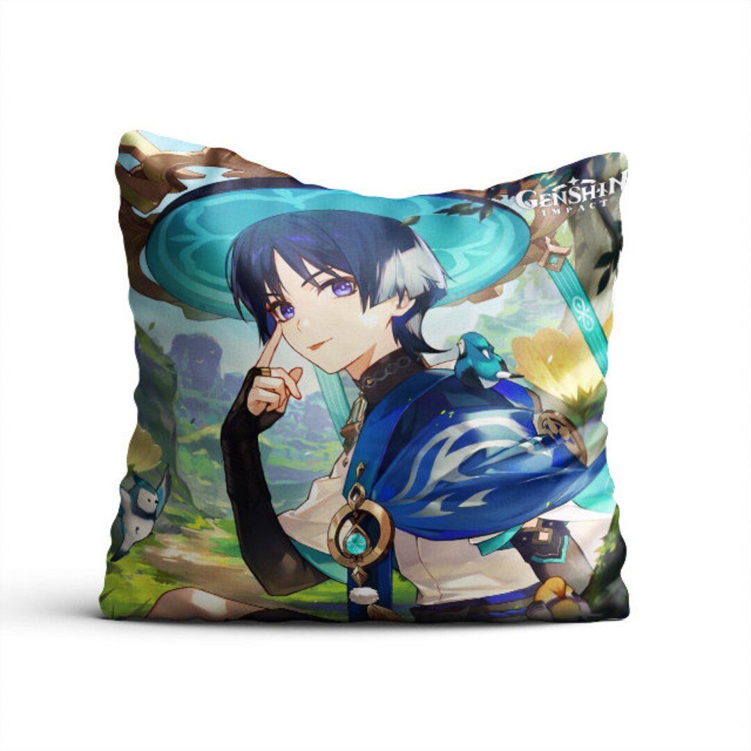 Pillow Genshin Impact Wanderer Scaramouche - Etsy
