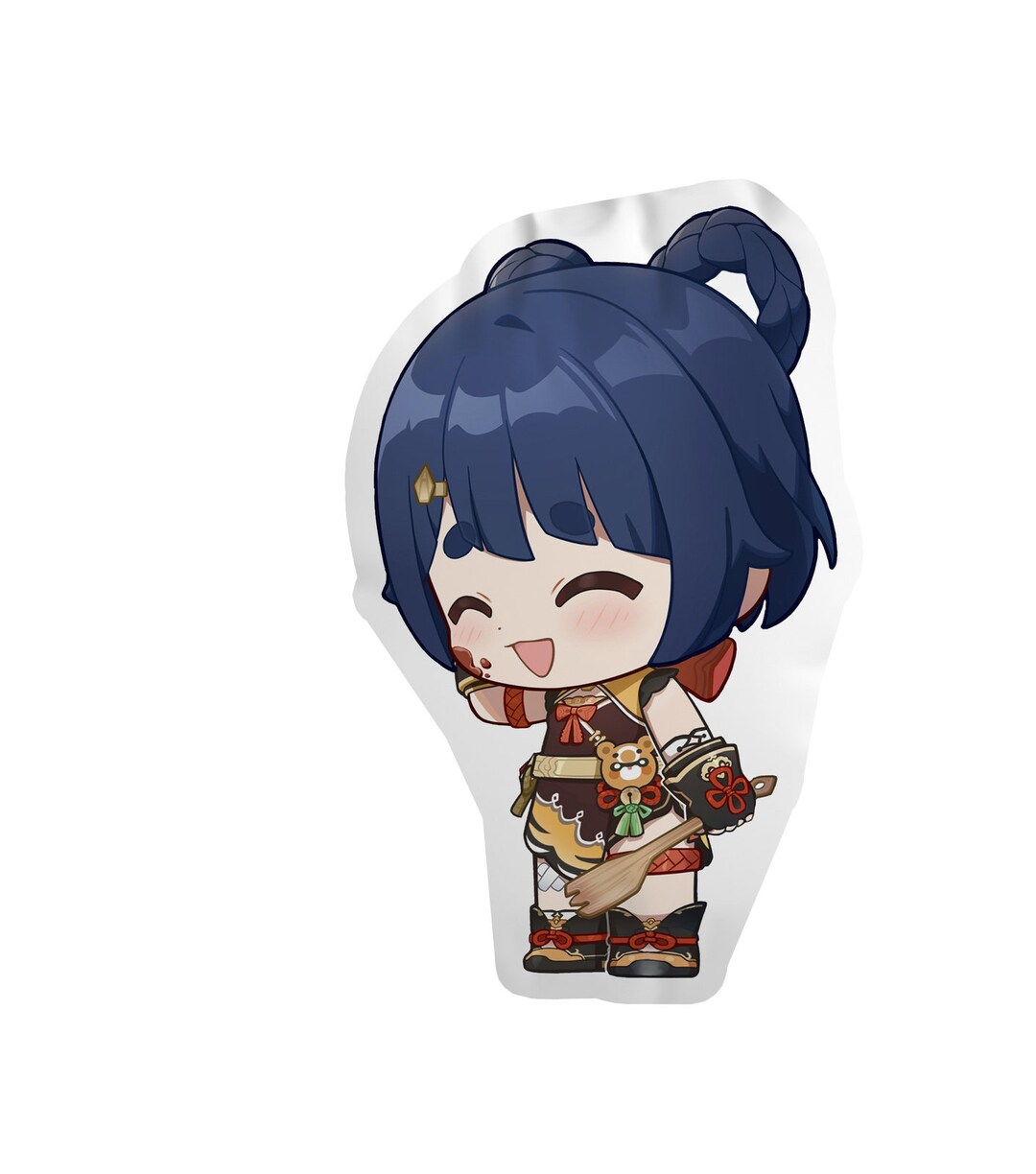 Pillow Chibi Genshin Impact Xiangling - Etsy