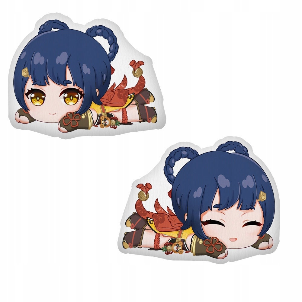 Pillow Chibi Genshin Impact Xiangling - Etsy