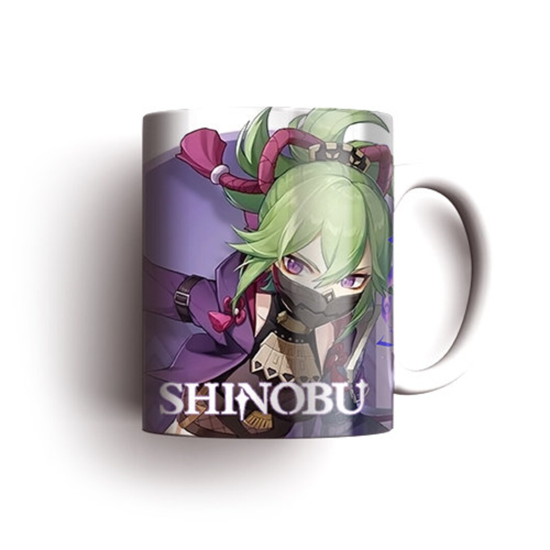 Mug Genshin Impact Magic and Normal Kuki Shinobu Electro - Etsy
