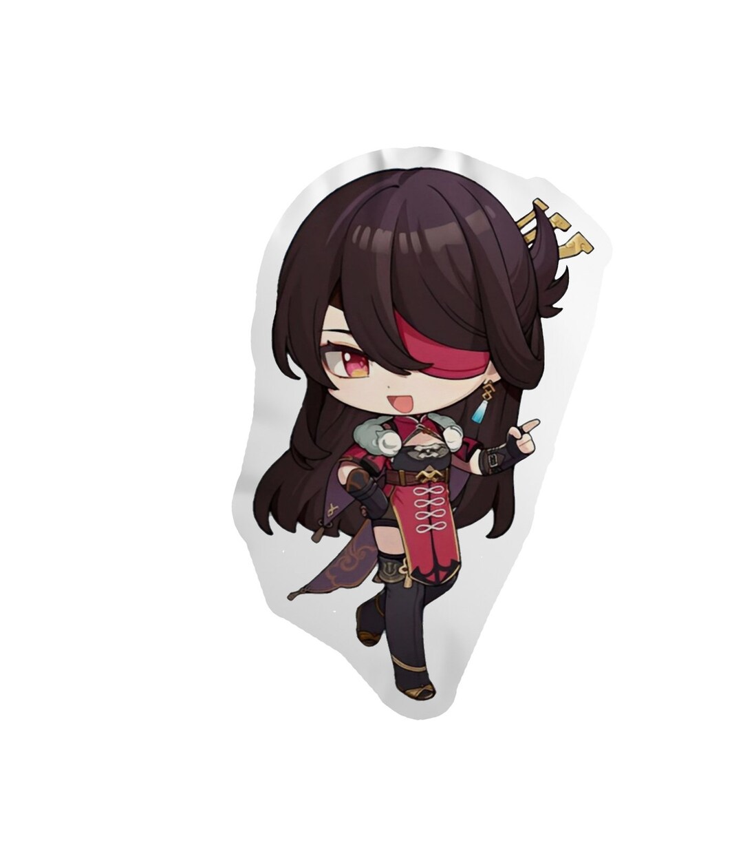 Pillow Chibi Genshin Impact Beidou - Etsy