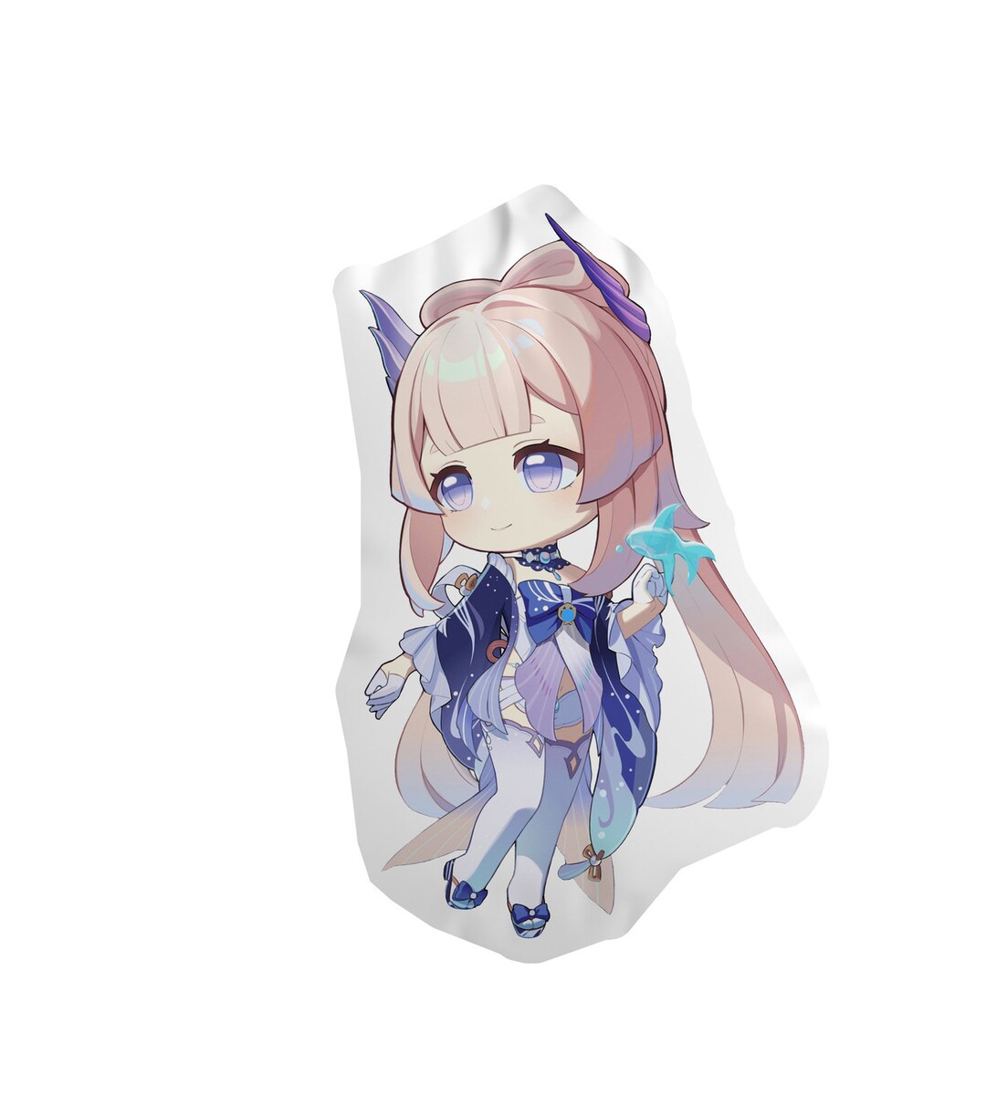 Pillow Chibi Genshin Impact Kokomi - Etsy