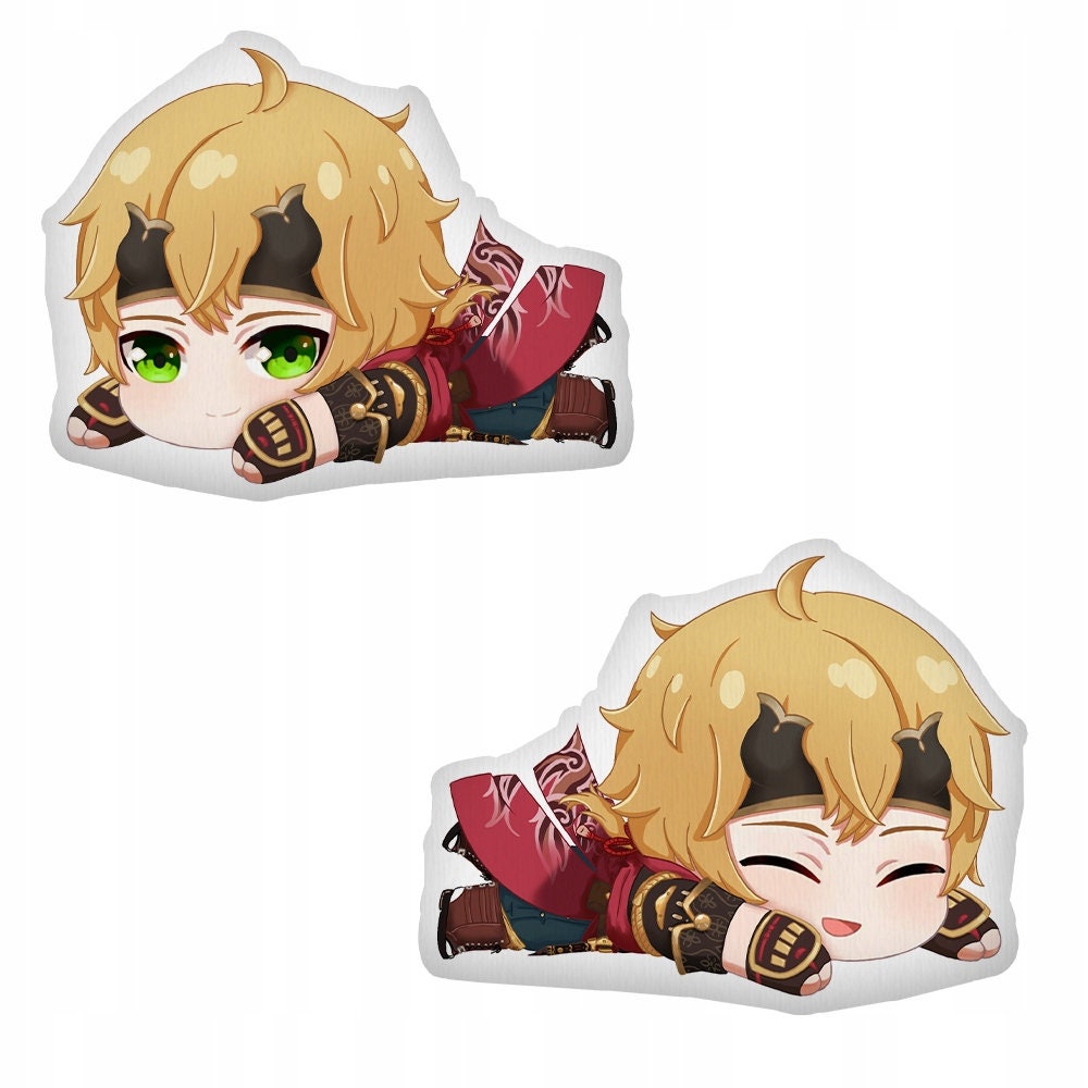 Pillow Chibi Genshin Impact Thoma - Etsy