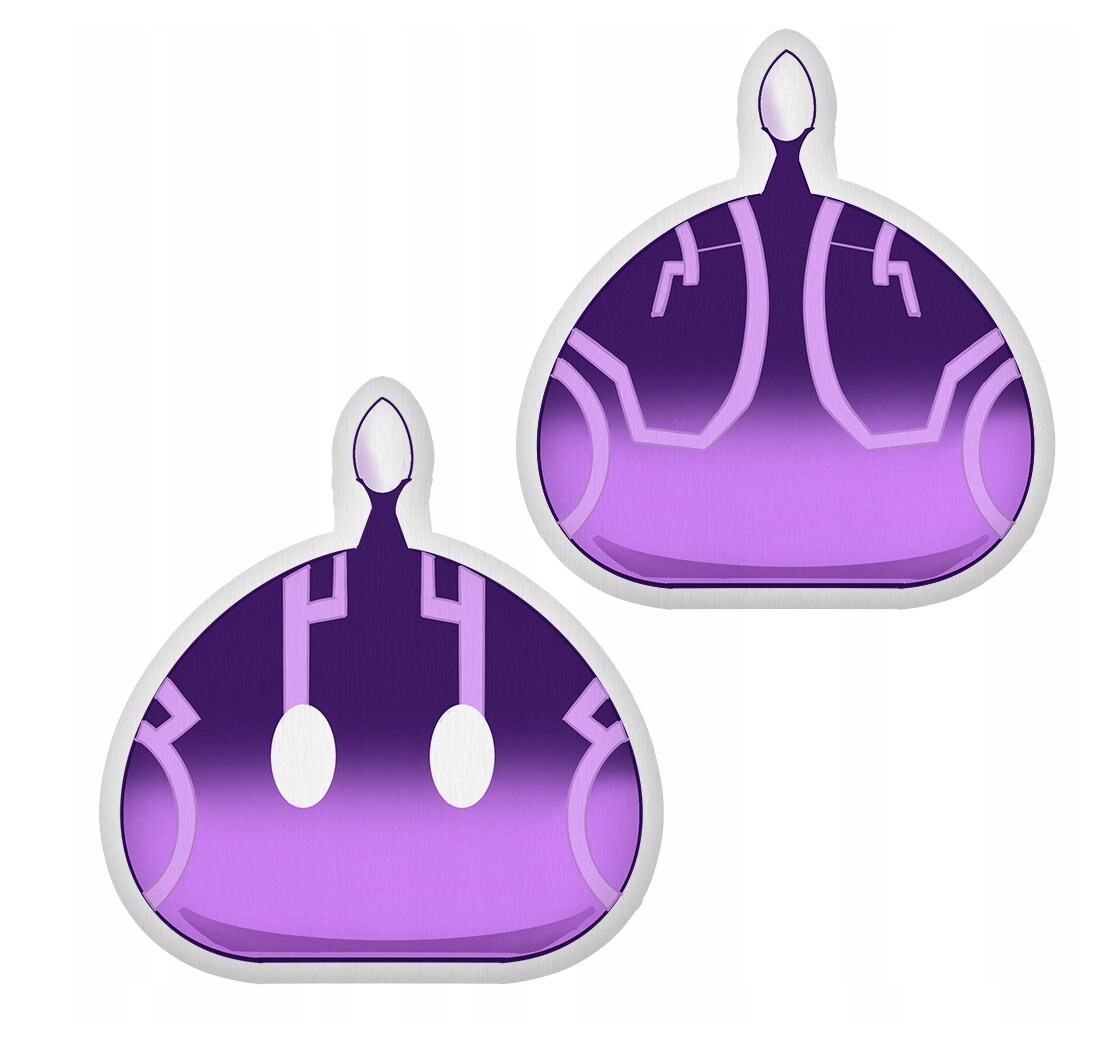 Pillow Chibi Genshin Impact Electro Slime - Etsy