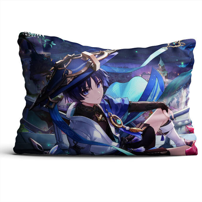 Pillow Genshin Impact Wanderer Scaramouche - Etsy