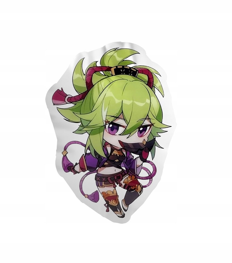 Pillow Chibi Genshin Impact Kuki Shinobu - Etsy