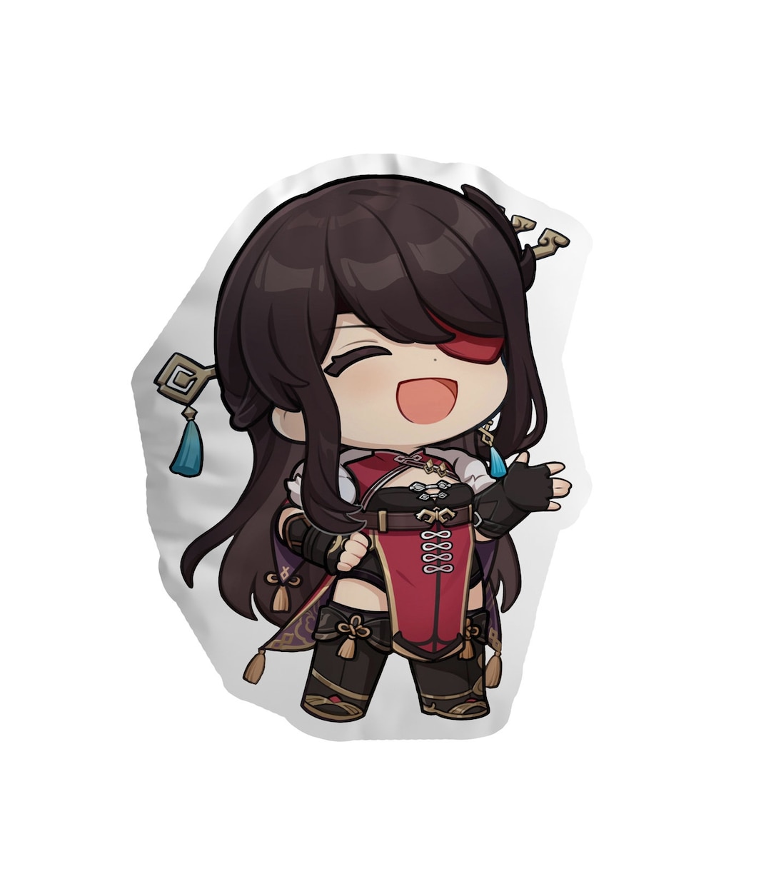 Pillow Chibi Genshin Impact Beidou - Etsy
