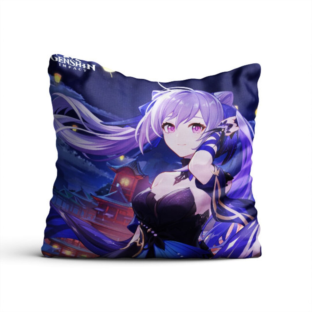 Pillow Genshin Impact Keqing - Etsy