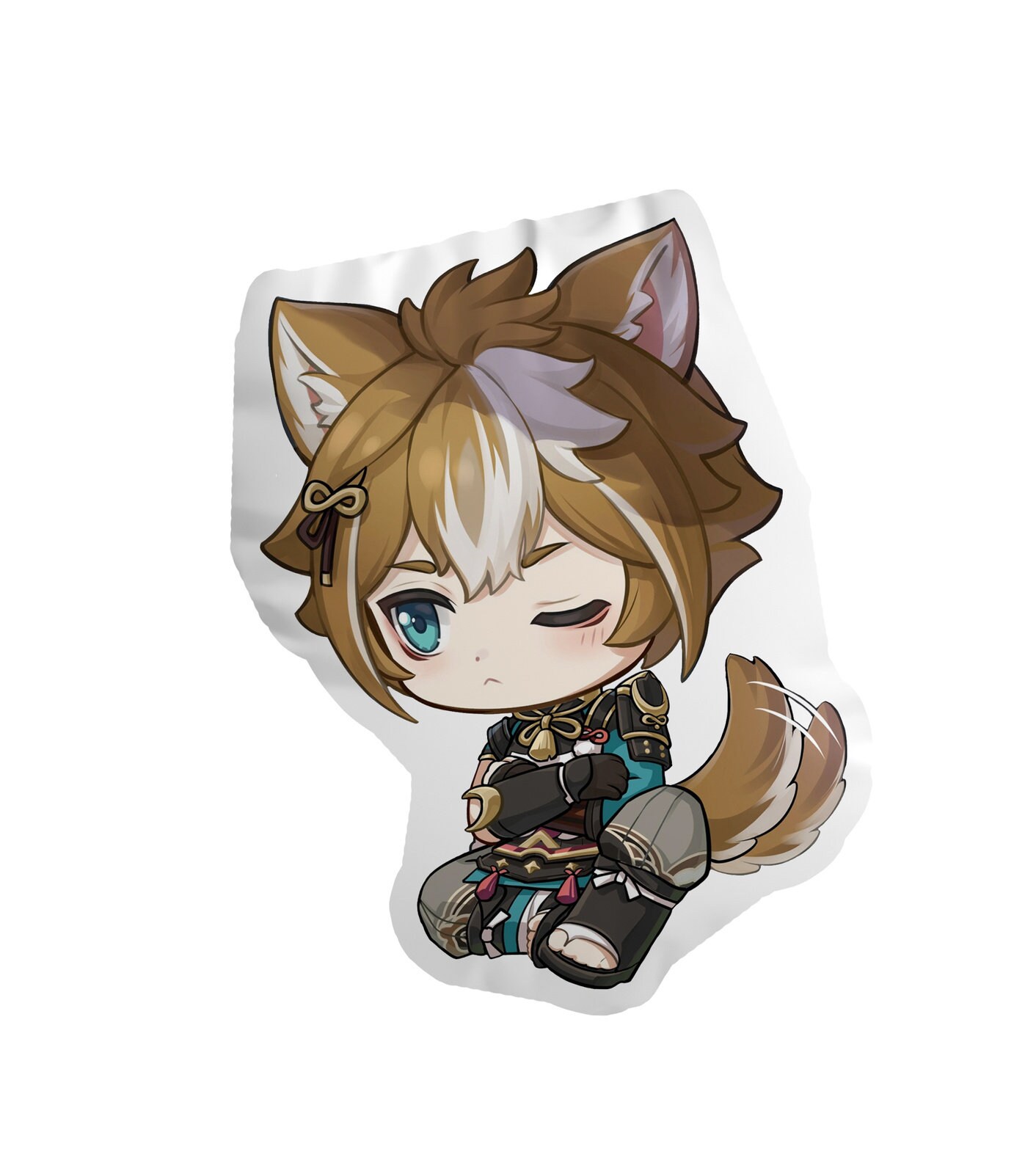 Pillow Chibi Genshin Impact Gorou - Etsy