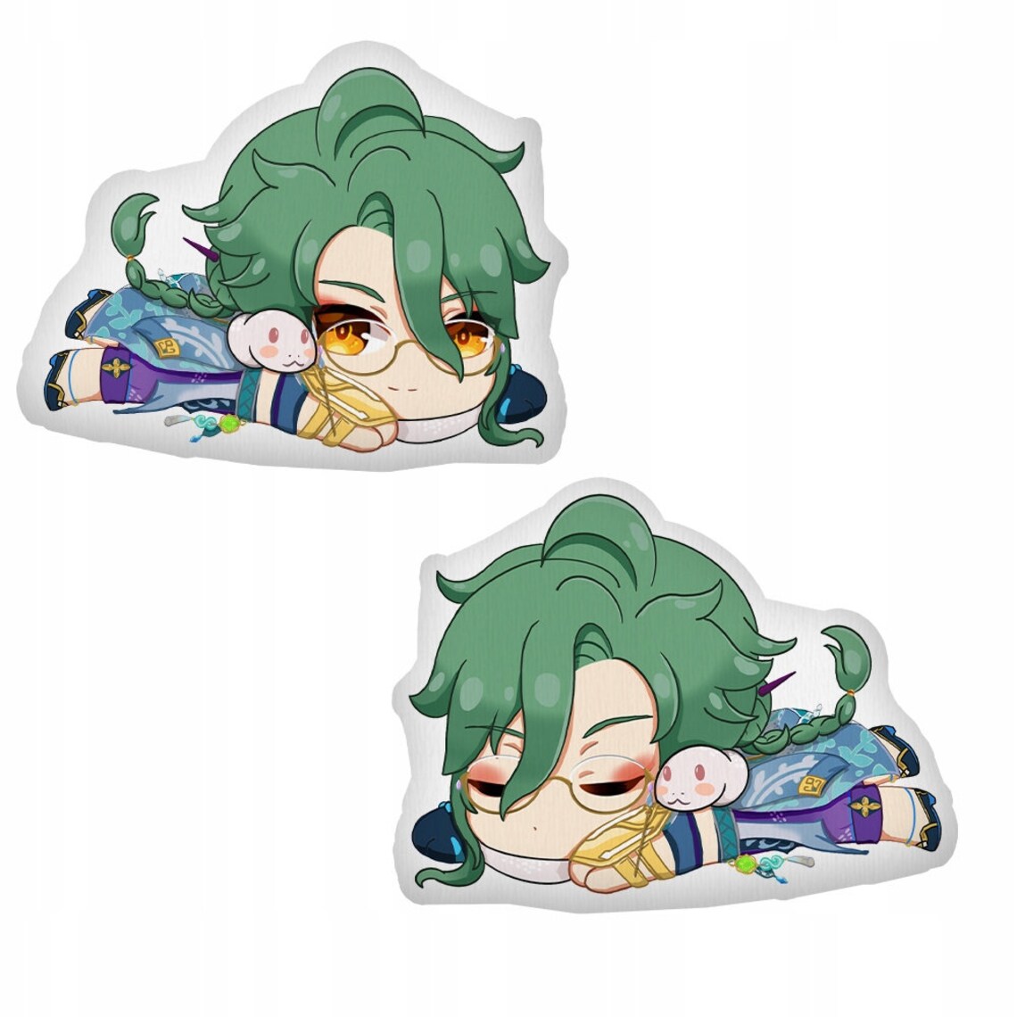 Pillow Chibi Genshin Impact Baizhu - Etsy