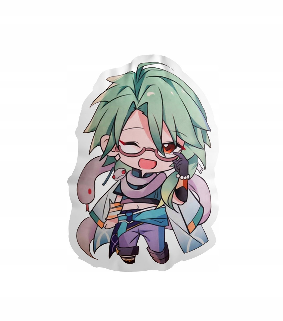 Pillow Chibi Genshin Impact Baizhu - Etsy