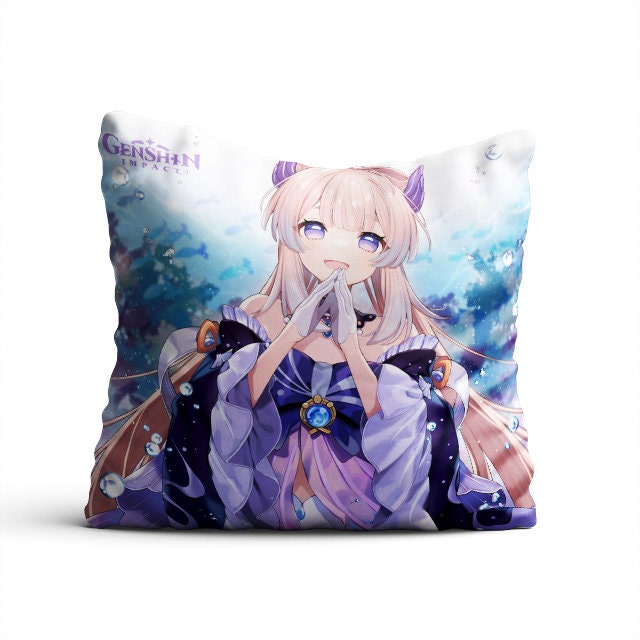 Pillow Genshin Impact Sangonomiya Kokomi Etsy