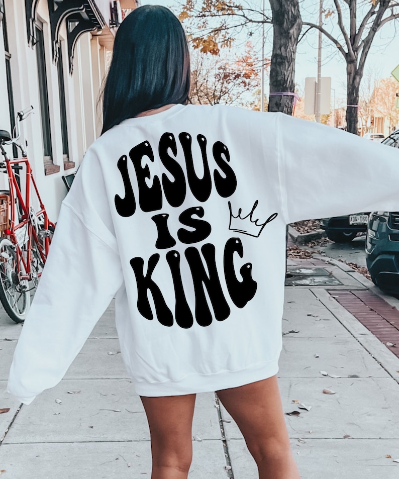 Jesus is King Svg , PNG - Etsy