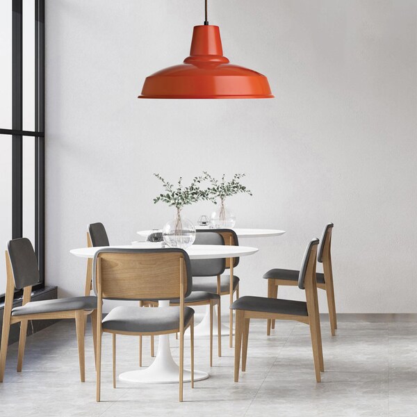 Orange Ceiling Light - Etsy