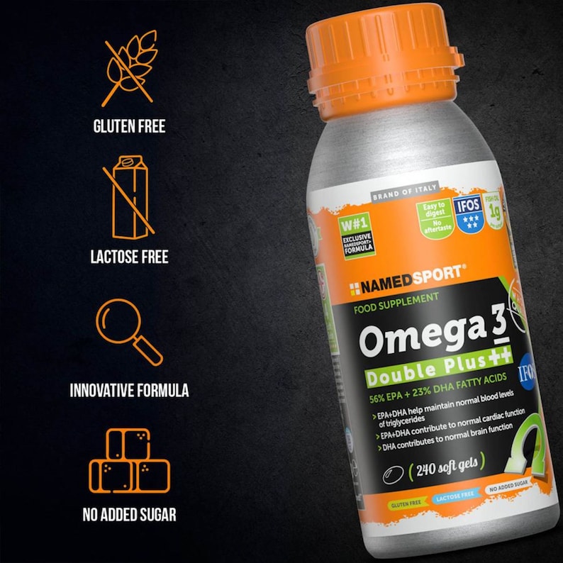 Omega 3 Fish Oil 5 Star IFOS Omega 3 Fatty Acids 240 Capsules of 1 Gram ...