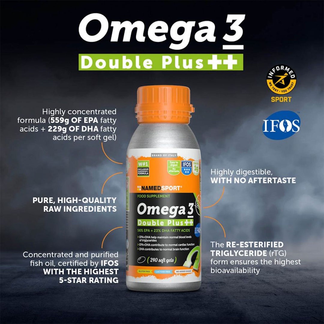 Omega 3 Fish Oil 5 Star IFOS Omega 3 Fatty Acids 240 Capsules of 1 Gram ...