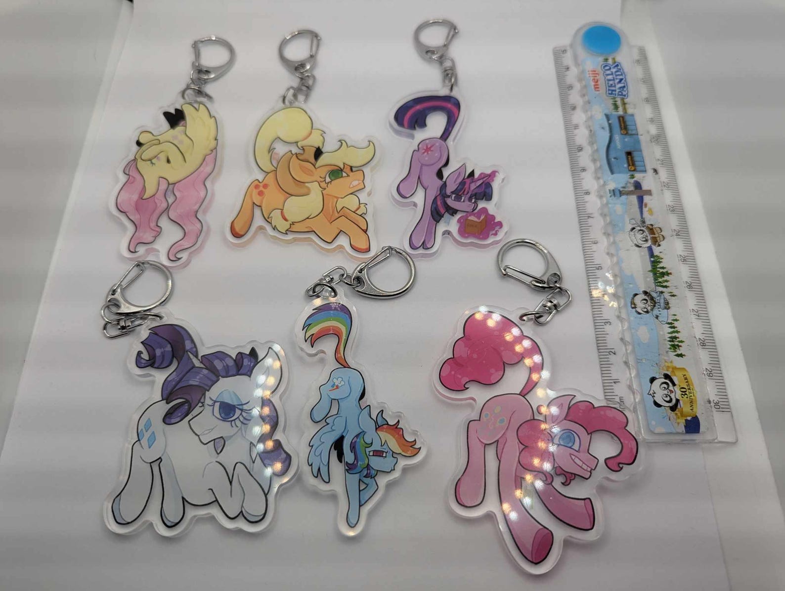 Pinchables! | My Little Pony Main (mane) 6 Keychains! | Limited Edition ...
