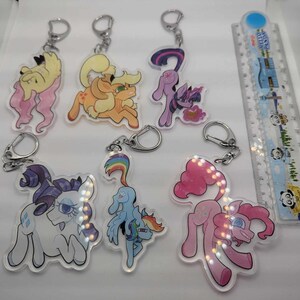 Pinchables! | My Little Pony Main (mane) 6 Keychains! | Limited Edition ...