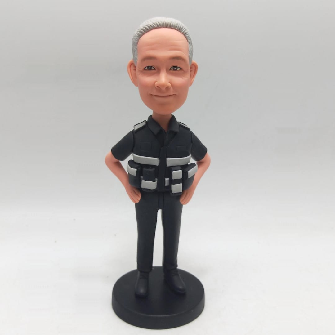 Custom Police Officer Bobblehead: Personalized Patrolman Gift - Etsy