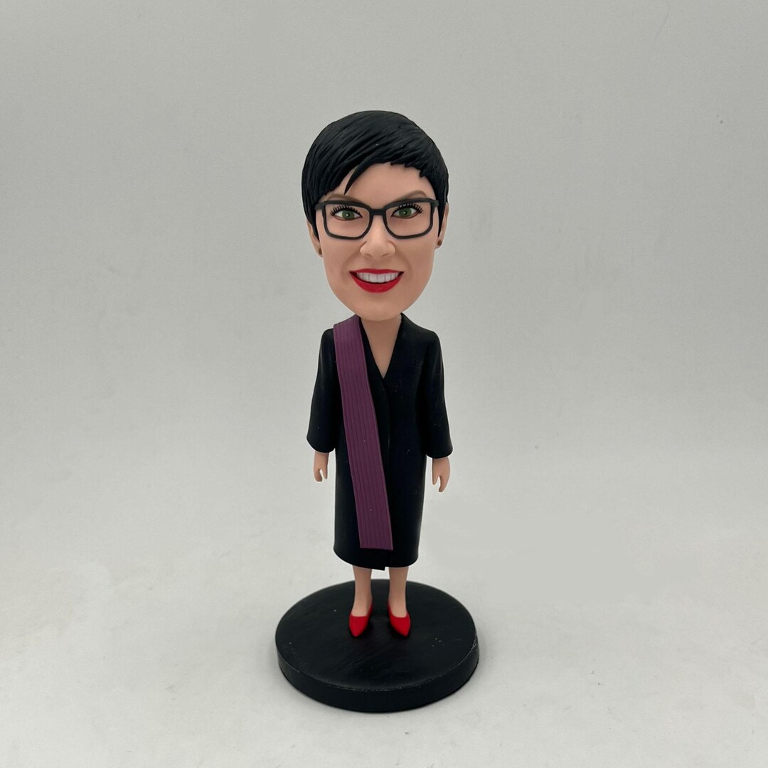 Custom Judge Bobblehead: Personalized Polymer Clay Gift - Etsy