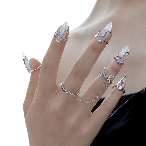 Nail Rings - Etsy