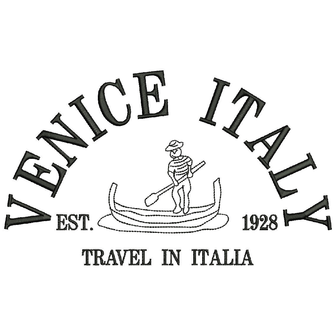 Venice Italy Embroidery Design Trendy Embroidery Designs - Etsy