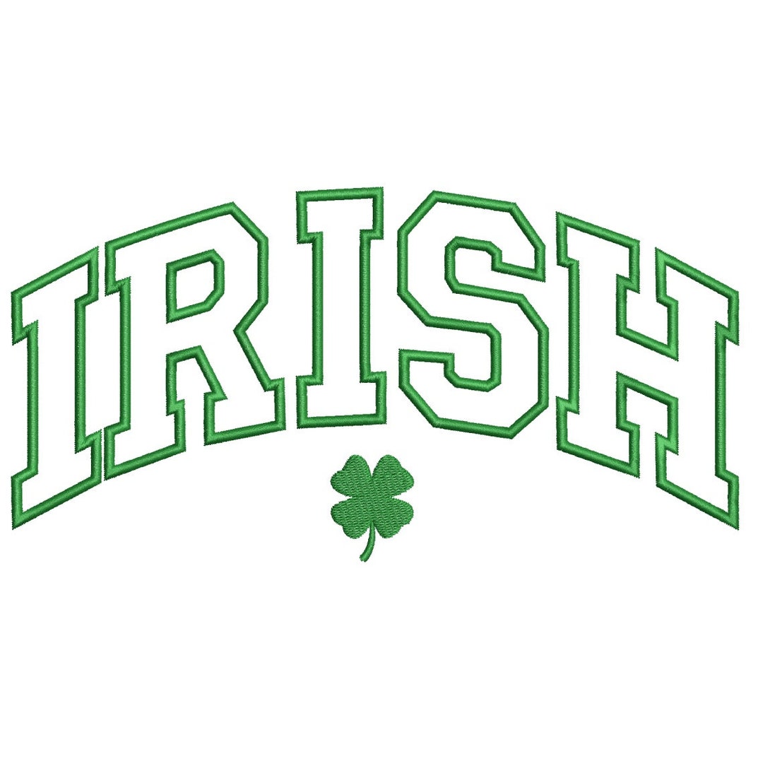 Shamrock Irish Embroidery Design, St Patricks Day Embroidery Designs ...