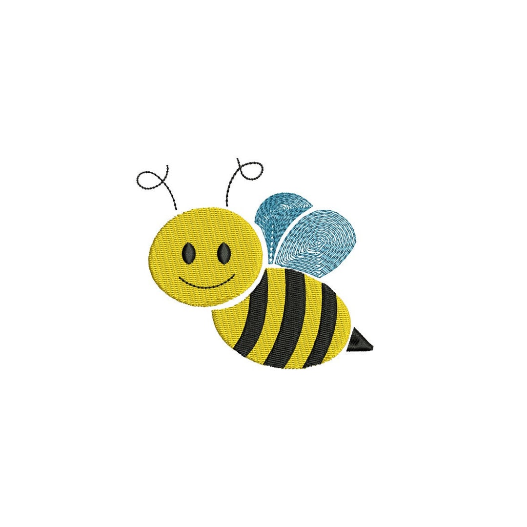 Mini Bee Embroidery Design, Summer Embroidery Designs, Instant Download ...
