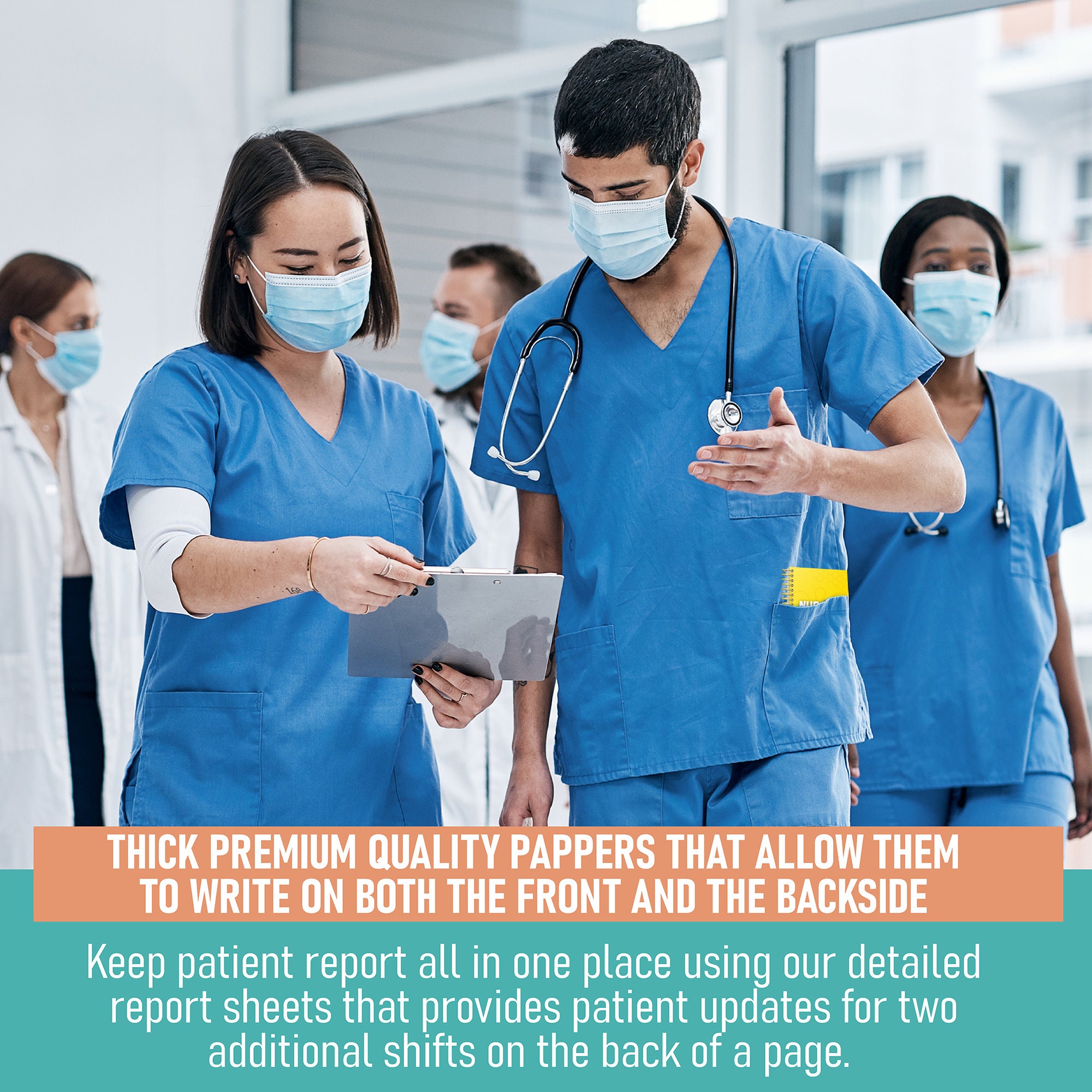 Nurse Report Notebook: Med Surg RN Handoff Sheets (set of 2) - Etsy