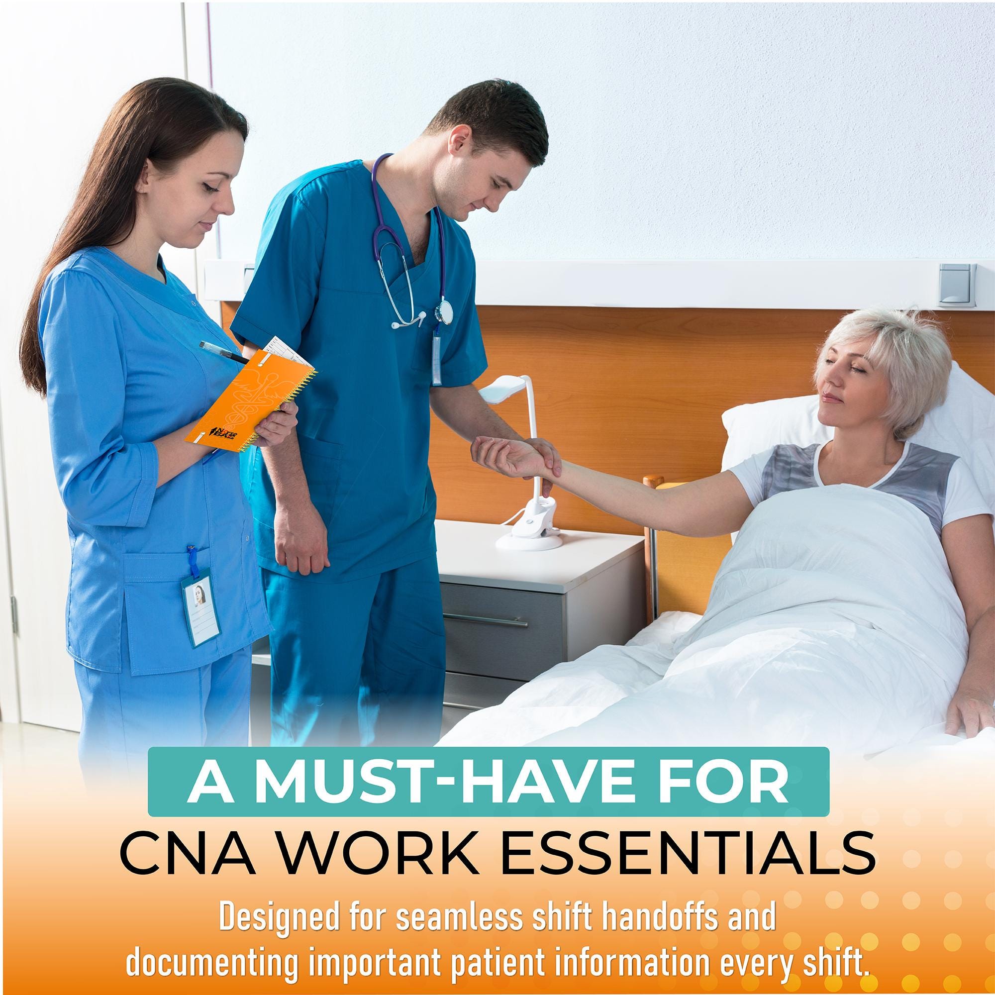 CNA Report Sheets: Patient Handoff Book for CNA, PCT Report Sheets and ...