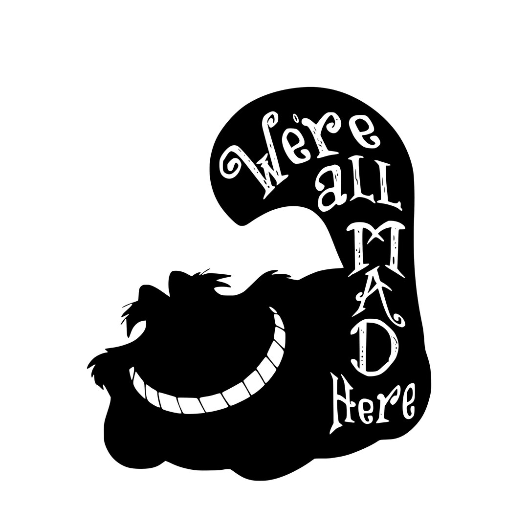 We're All Mad Here Svg - Cheshire Cat Clipart - Cut File -cricut ...