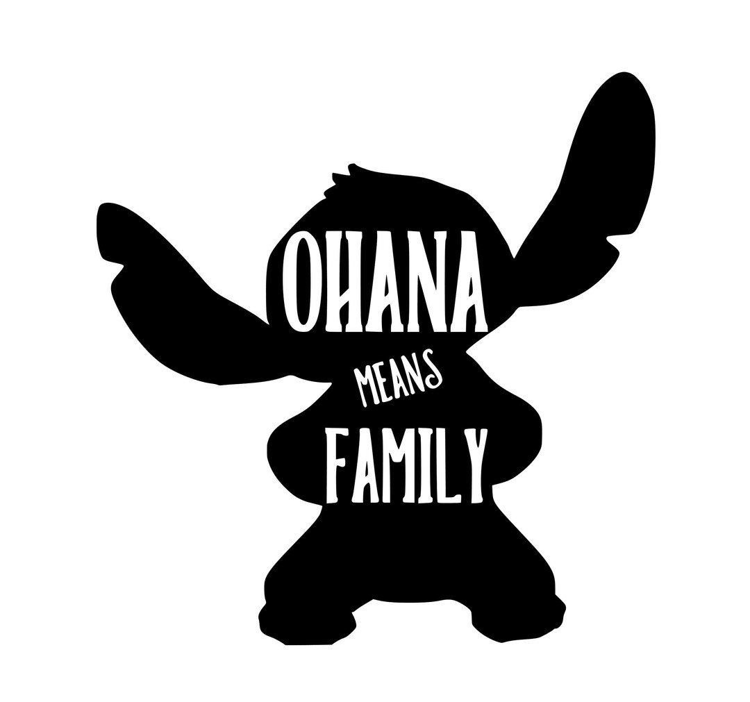 Ohana Means Family SVG, Family Trip Png, Cricut Cut Files, Silhouette ...