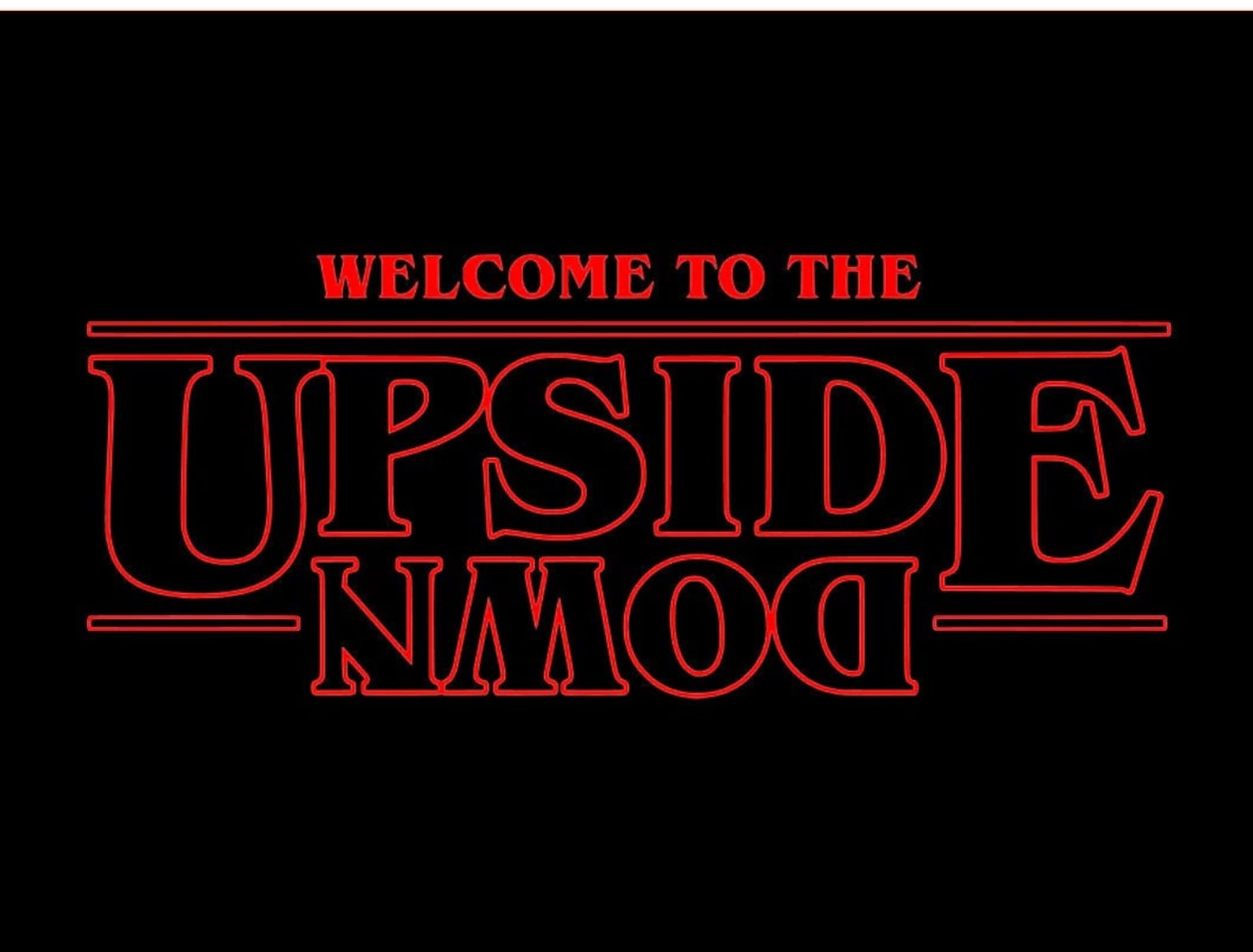 Welcome to the Upside Down Svg, Stranger Things Inspired, SVG, PNG ...