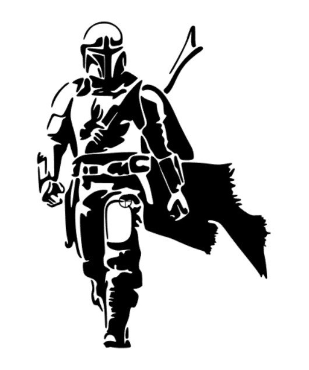 Mandalorian SVG, Star Wars Svg, Star Wars Silhouette Cut Files, Darth ...