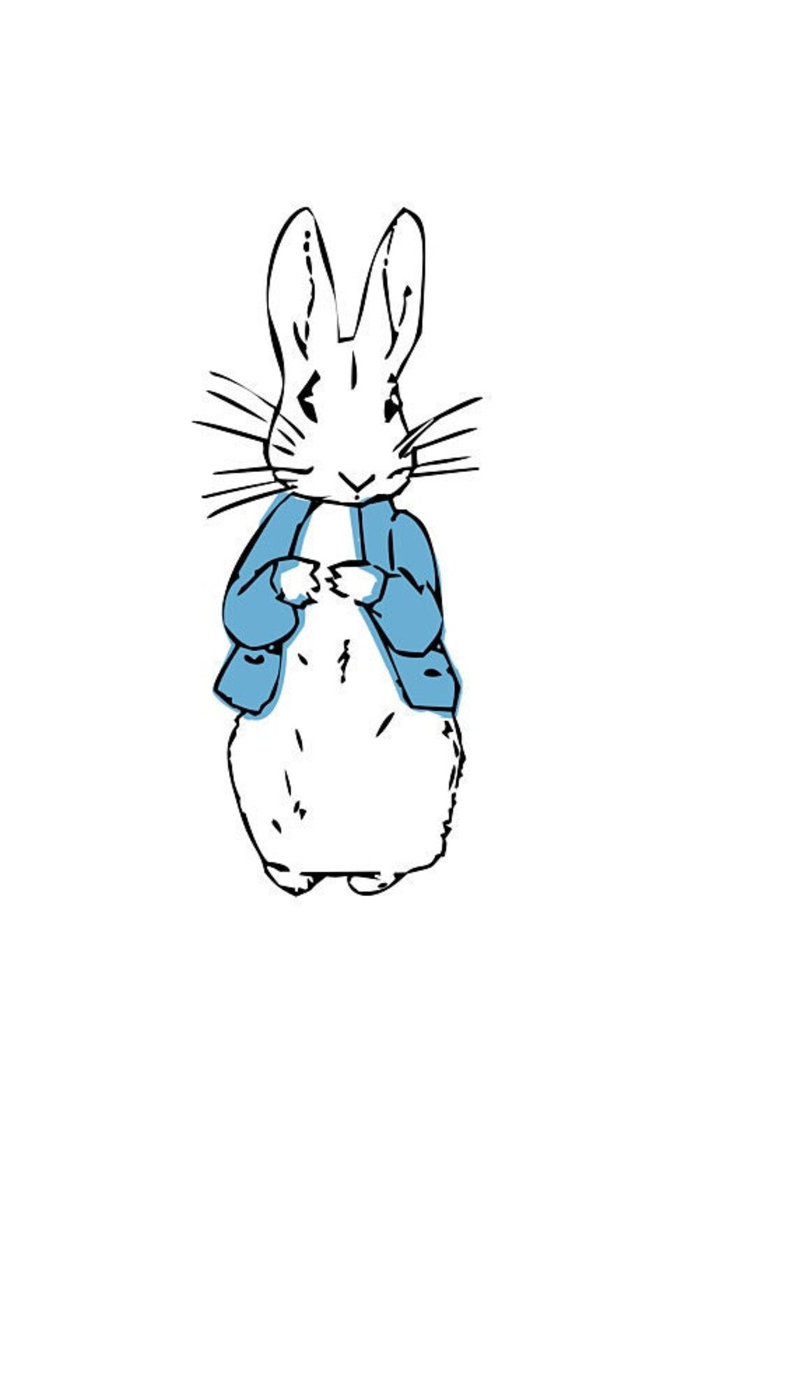 Peter Rabbit SVG File Png File Instant Download Cricut - Etsy Australia