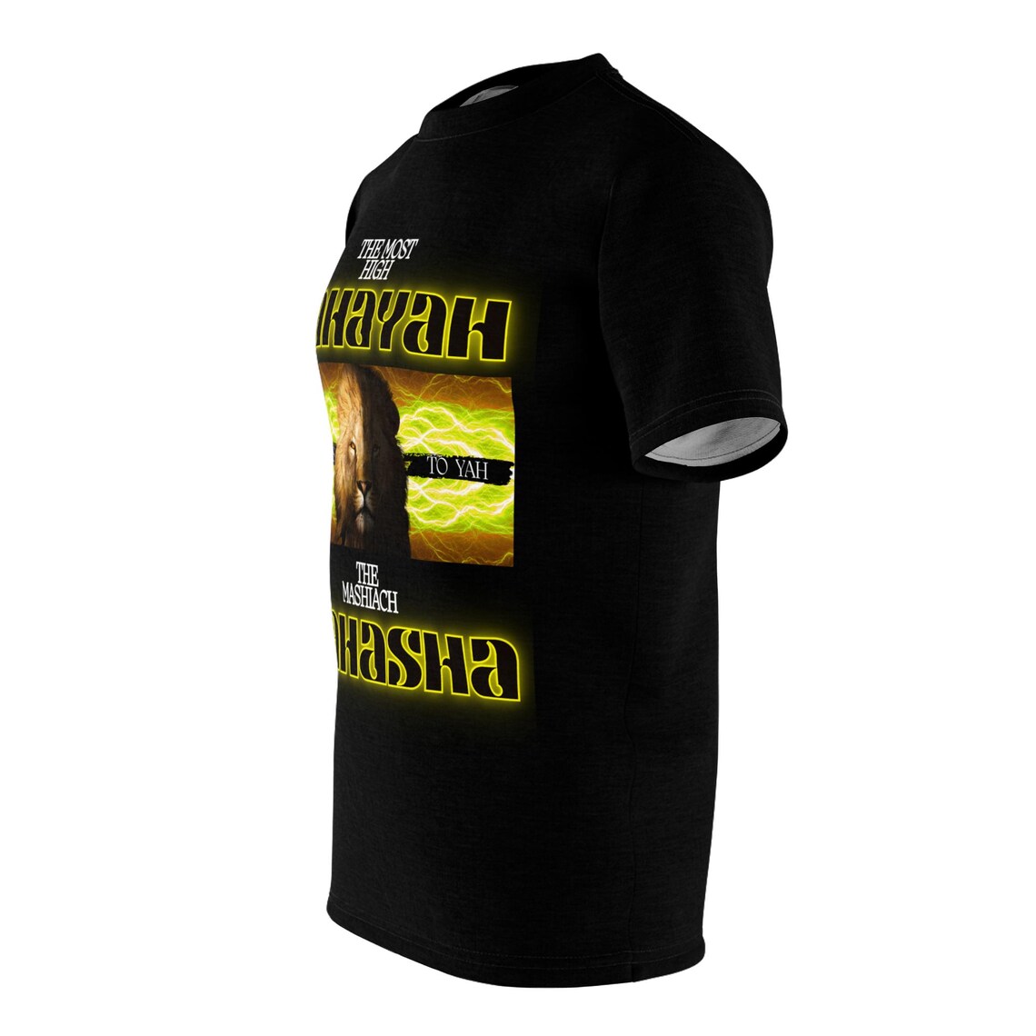 The Most High YAHAYAH and the Mashiach YAHASHA in YELLOW Cut & Sew Tee ...