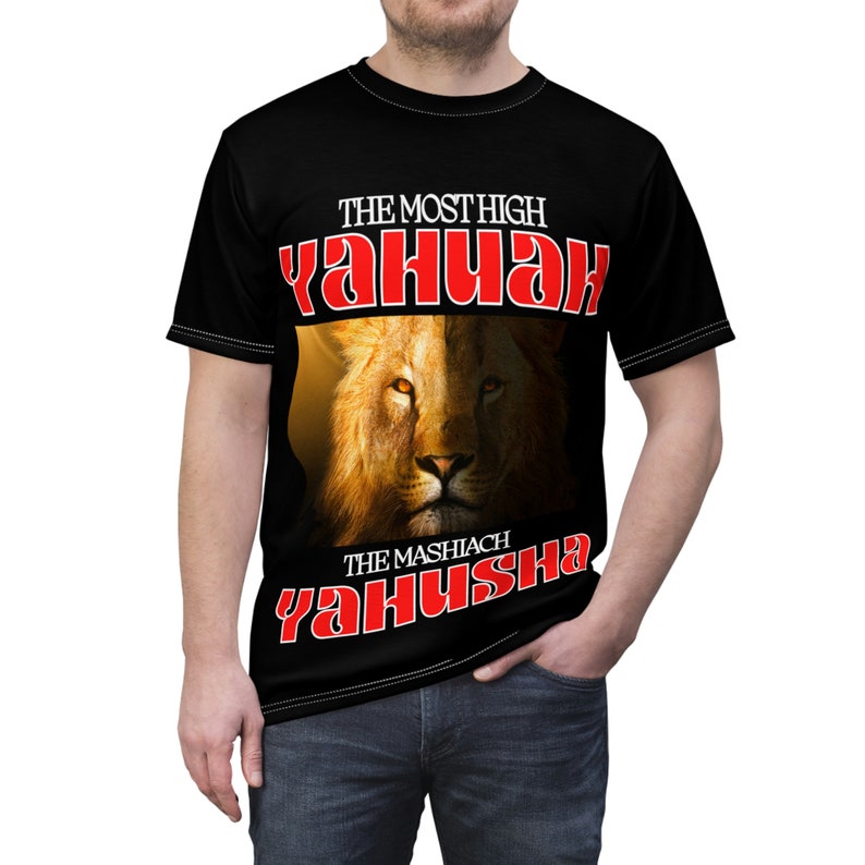 The Most High Yahuah and the Mashiach Yahusha Cut & Sew Tee - Etsy