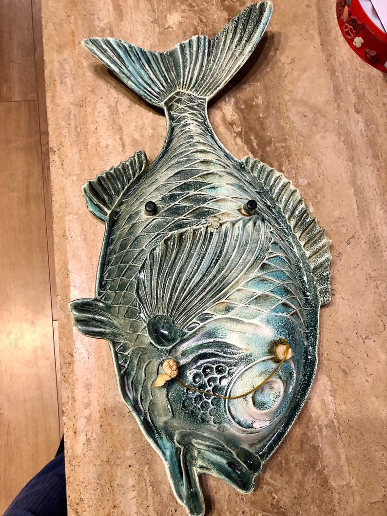 A Rare French Fish Plate - Etsy