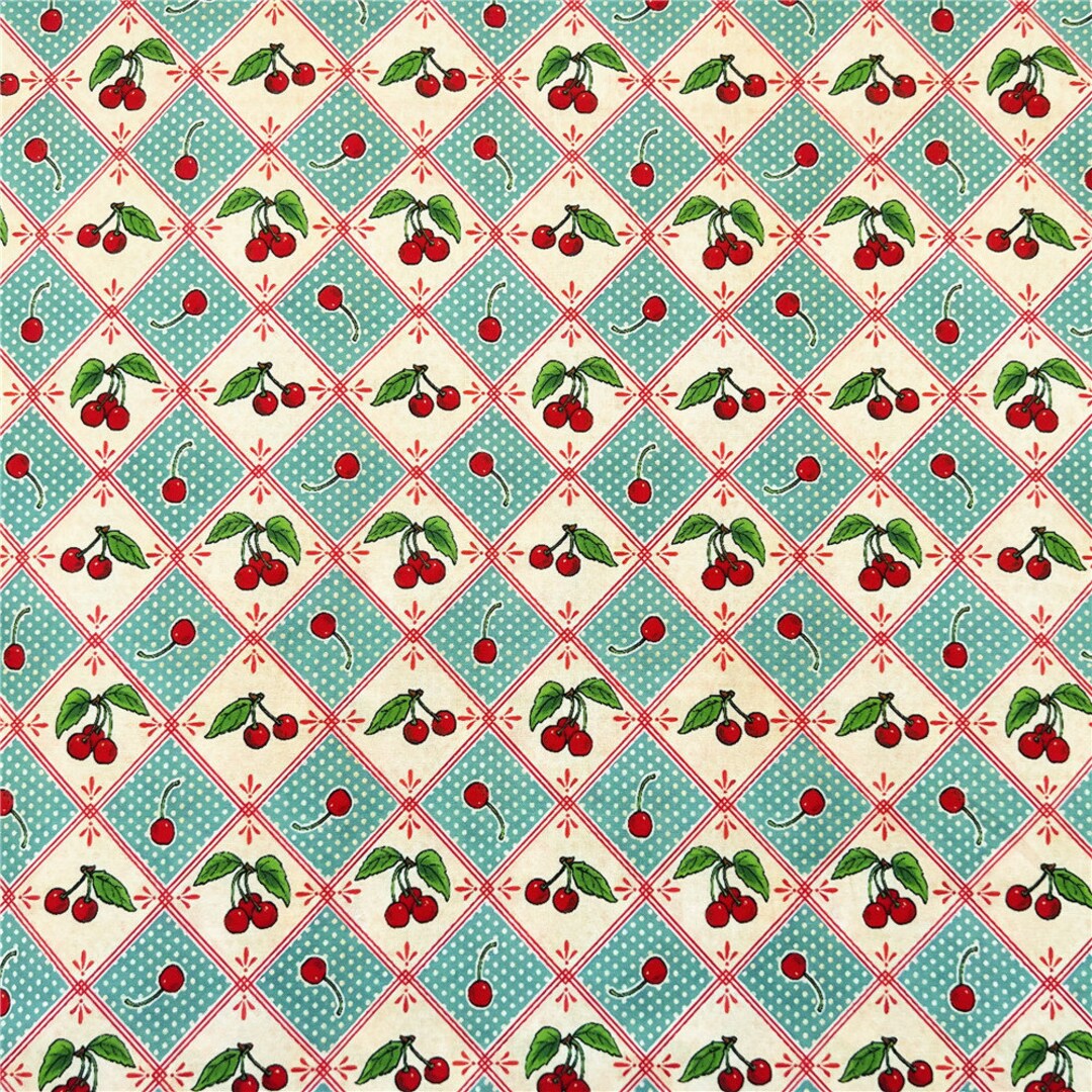 Vintage Fabric Beautiful Fabric Cotton Fabric Printed Plain Sewing ...