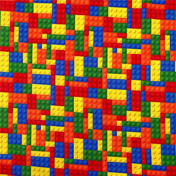 Legos Fabric - Etsy