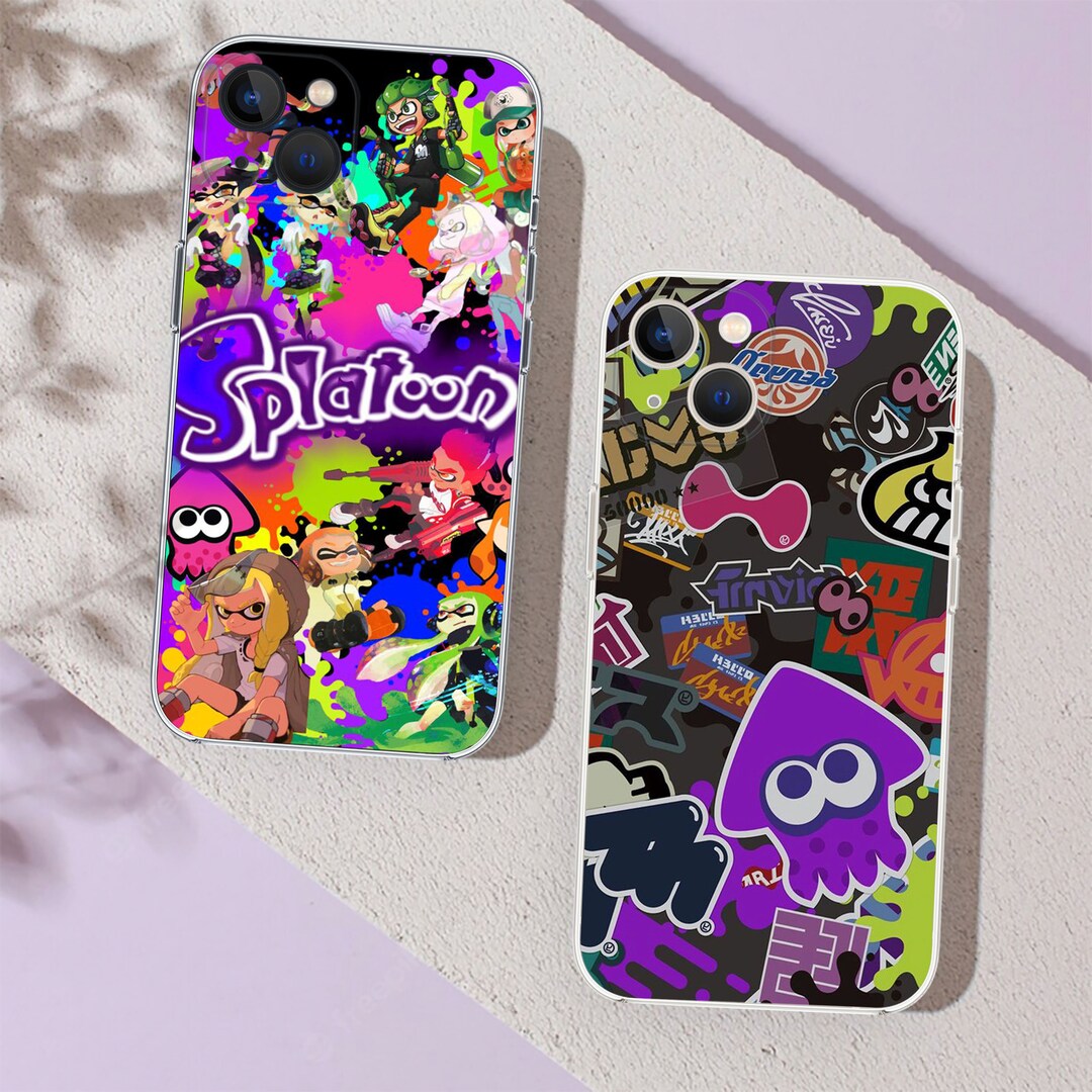 Kawaii Ins Japanese Cute Splatoon Anime Comic Game iPhone Case - Etsy UK