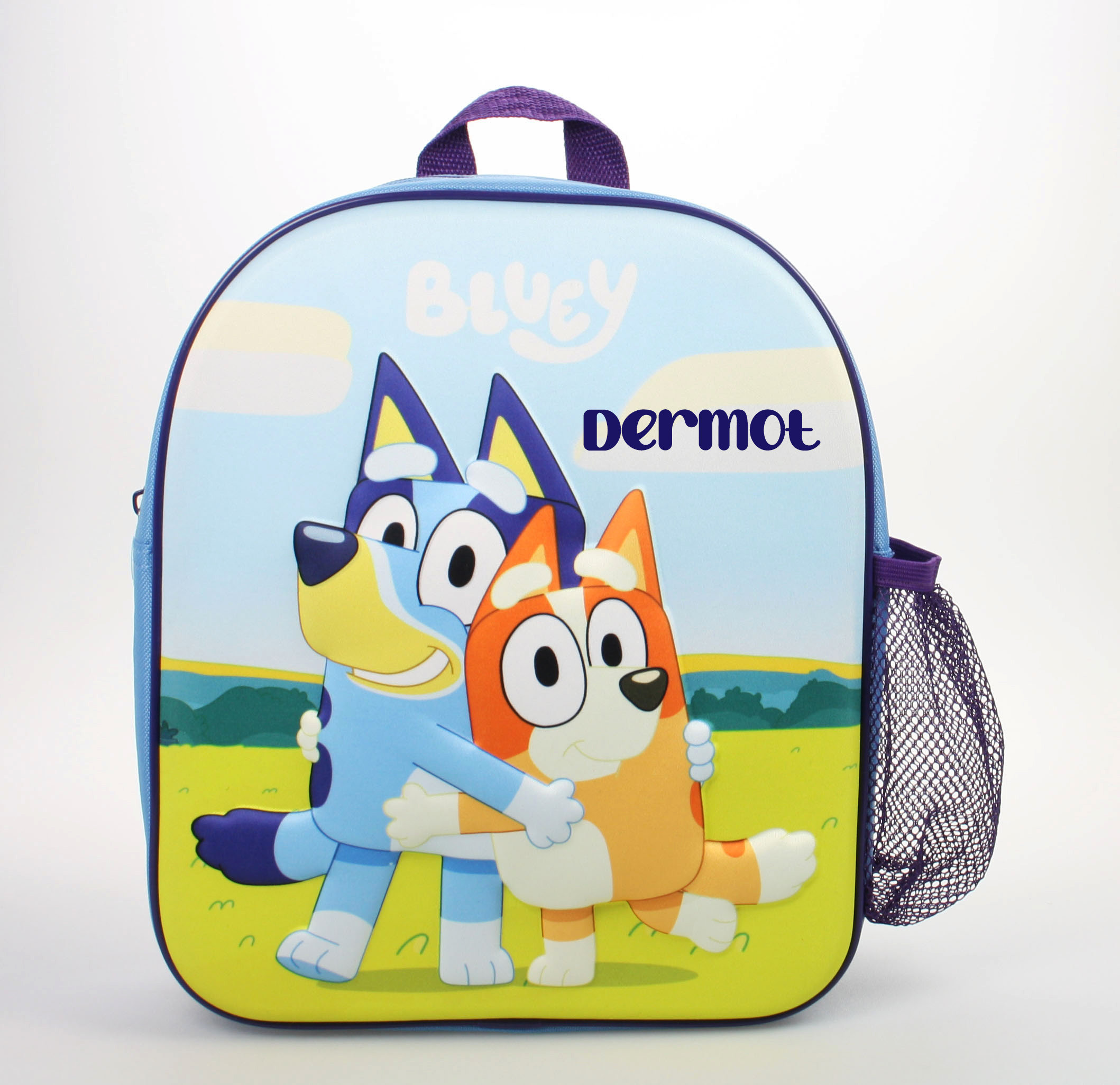 Personalised Bluey and Bingo Official 3D EVA Kids Licensed Backpack ...