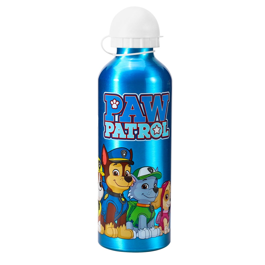 Personalised Paw Patrol Official Character Aluminium Drinks Water ...