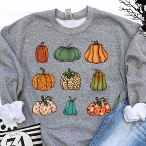 CUTE PUMPKINS Digital for Sublimation and Dtf Png, Fall Pumpkin Png ...