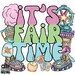 IT'S FAIR TIME Png, County Fair Digital for Sublimation & Dtf, Fair ...
