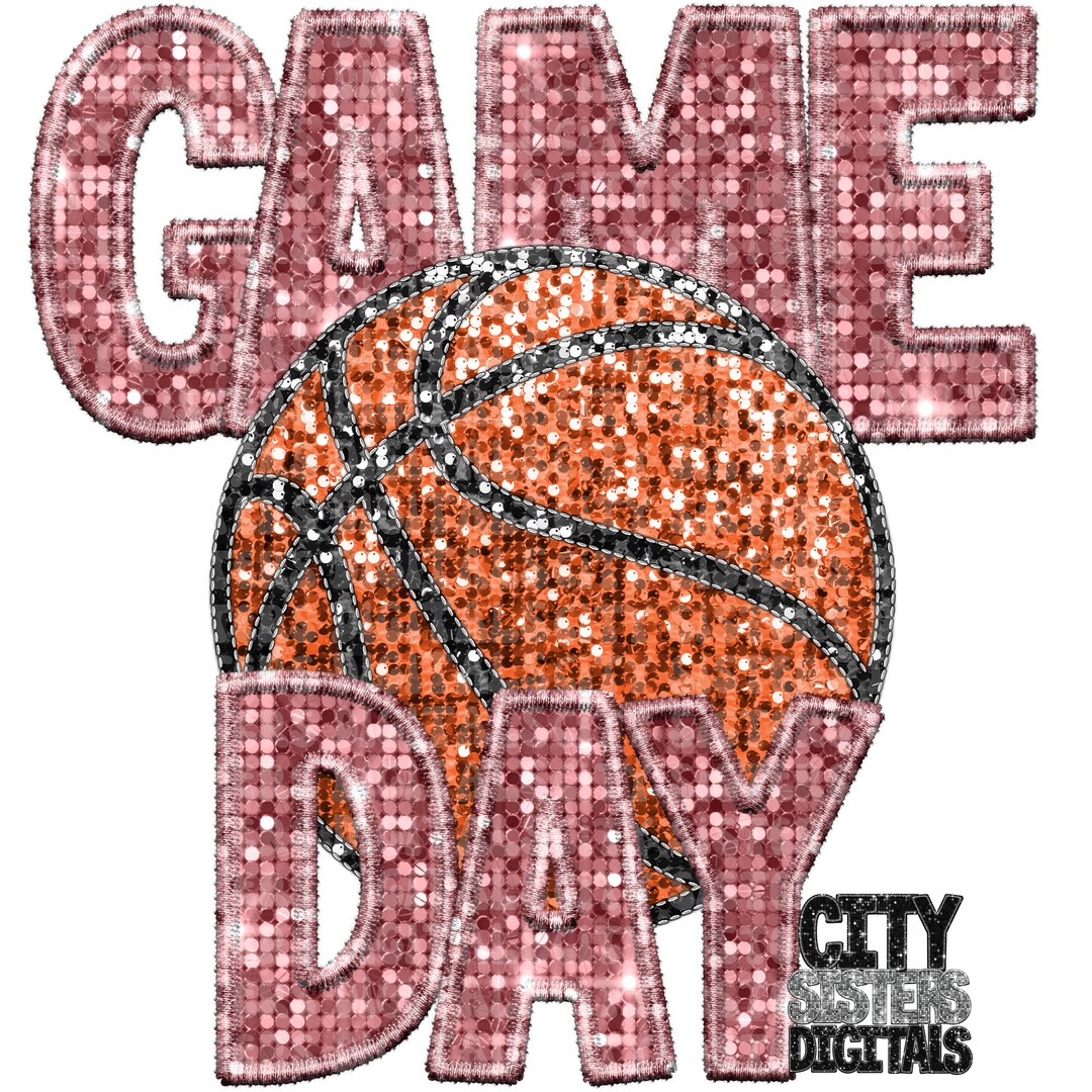 BASKETBALL GAME DAY Png, Pink Basketball Game Day Png, Basketball Mom ...